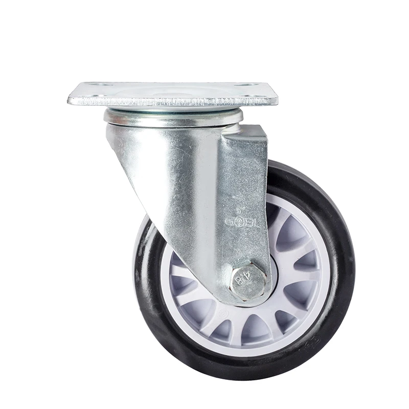 Heavy Duty Caster Wheel 4 Inch 5 Inch 6 Inch 8 Inch Polyurethane Wheel ...