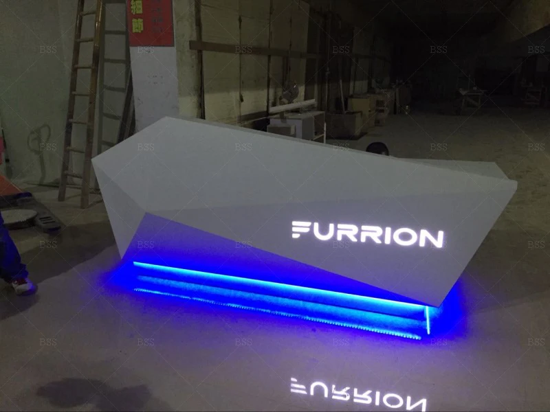 Gym Front Counter Design Ideas - Fashionable & Functional