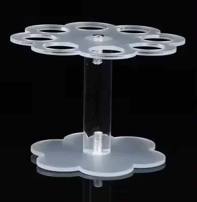 Acrylic Ice Cream Display Stand Racks Makeup Brush Rack Organizer Sweet ...