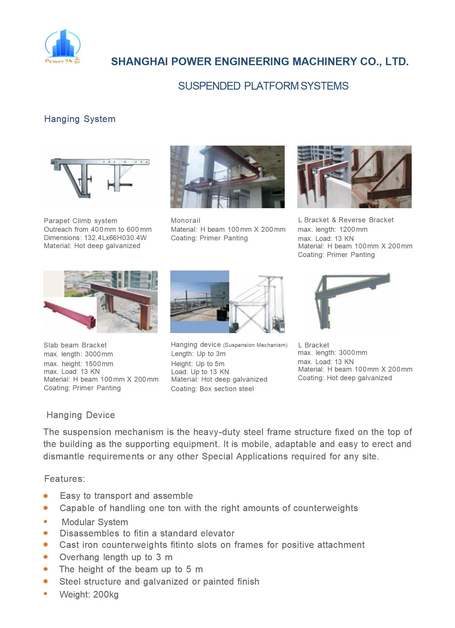 Hanging Scaffold Electric Scaffolding in Riyadh - Safe & Efficient