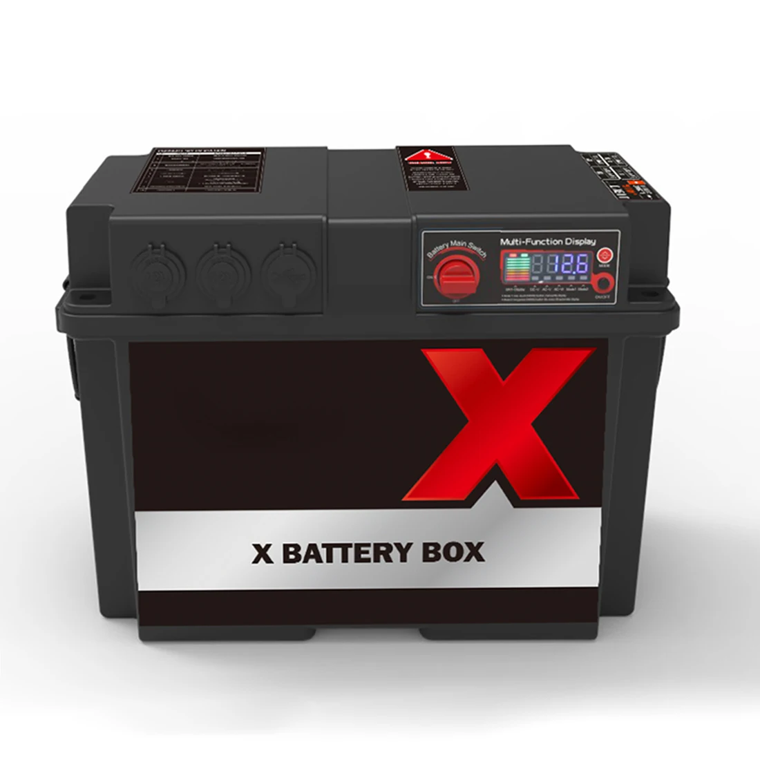 Portable Battery Dc Box Deep Cycle Dc Charger Battery Box With Ander ...