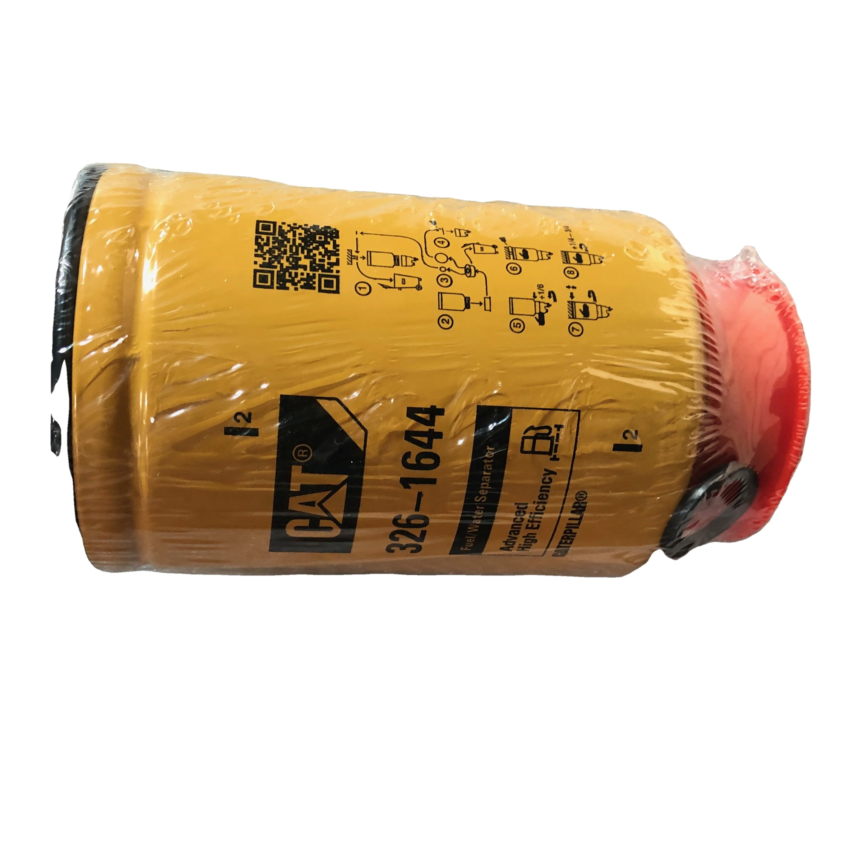 excavator parts Water Separator Fuel Filter 326-1644 FS19820 P551010 1R ...