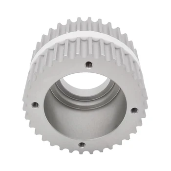 Cnc Gear Steel Aluminum Timing Pulley Htd S8m Tooth With Keyway - Buy ...