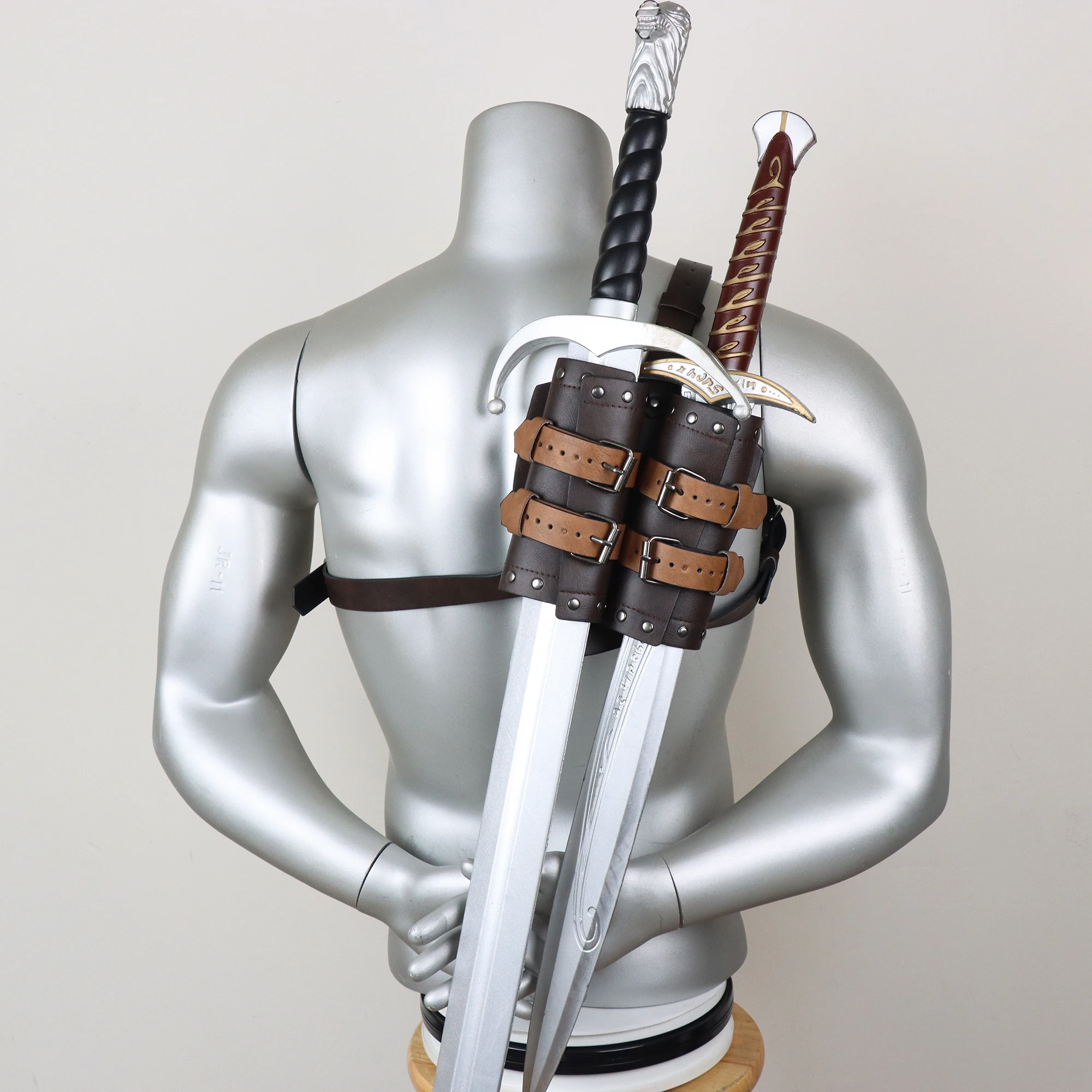 Medieval Sword Frog Leather Sword Holster For Men Renaissance Viking ...