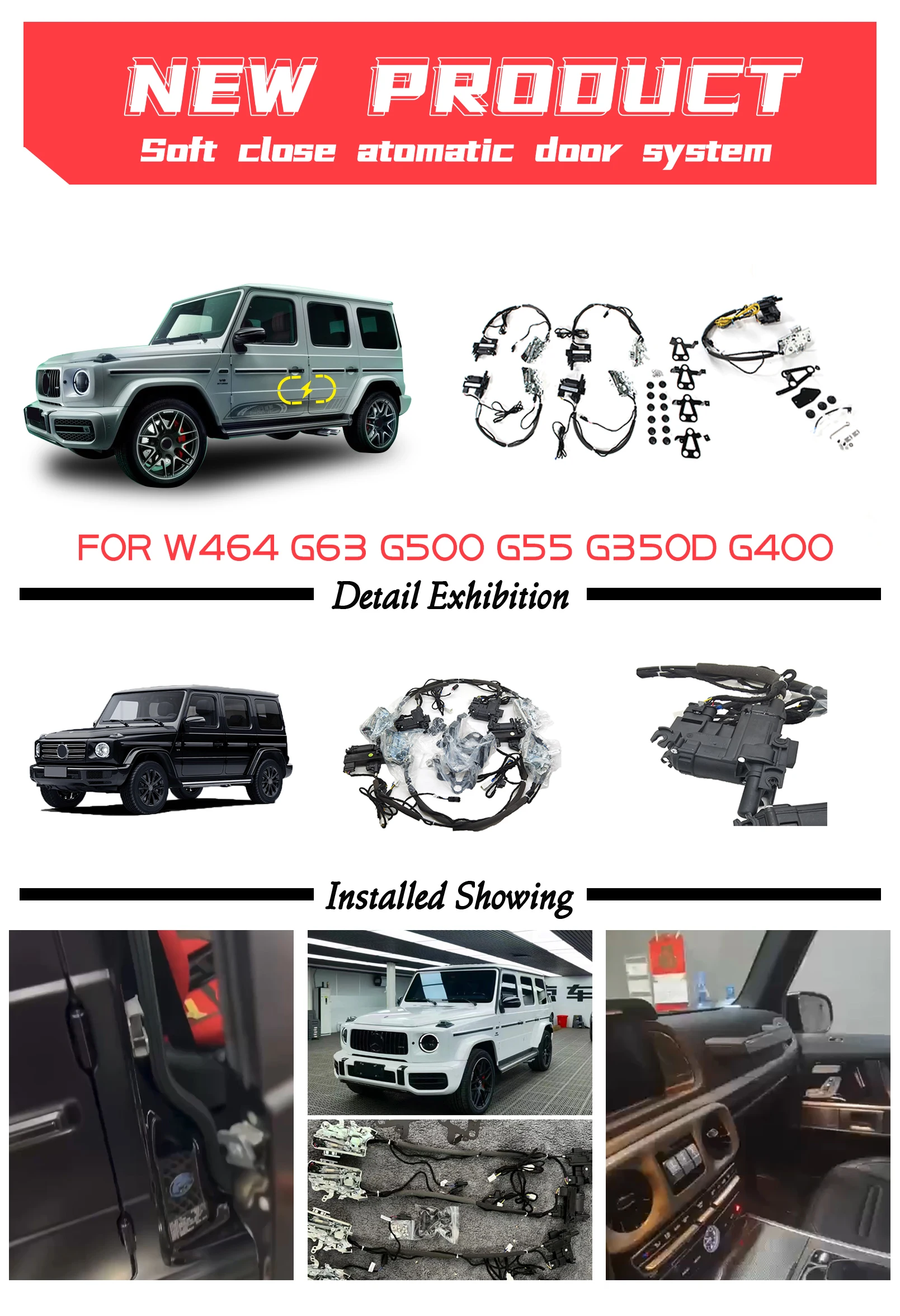 Perfect Fitment G CLASS W463A W464 G63 G65 G500 2019 Year Fit for Car ...