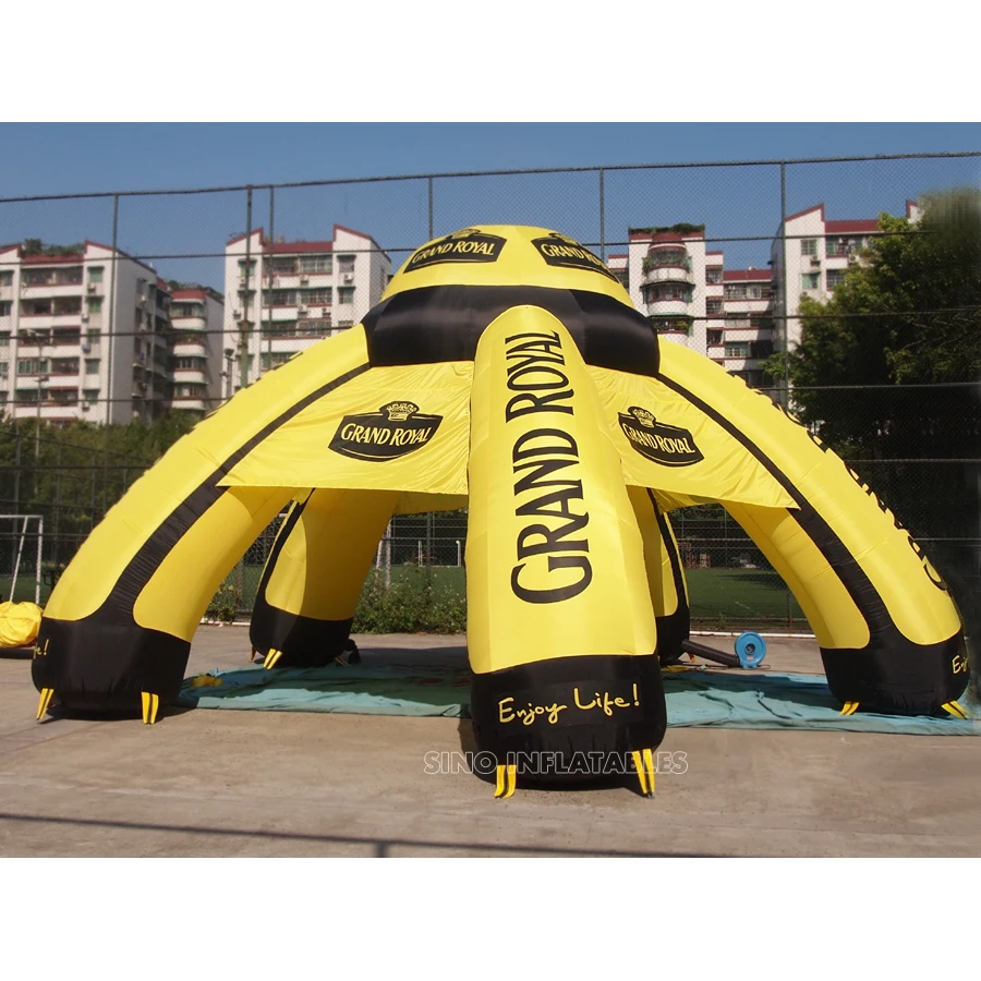 30' Dia Outdoor Commercial Grade Inflatable Advertising Tent With 6 ...