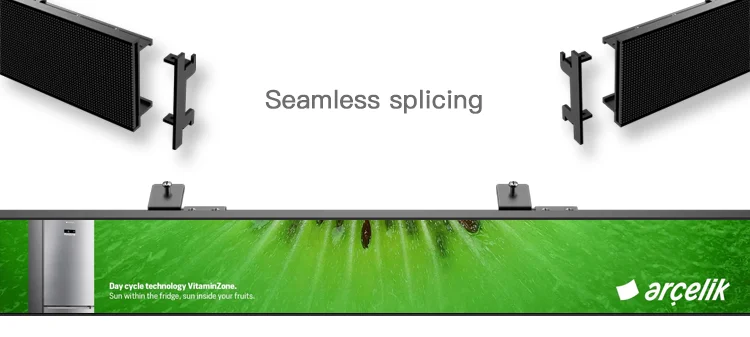 Ishelf 1.85MM Smart Shelf Advertising LED Display Screen