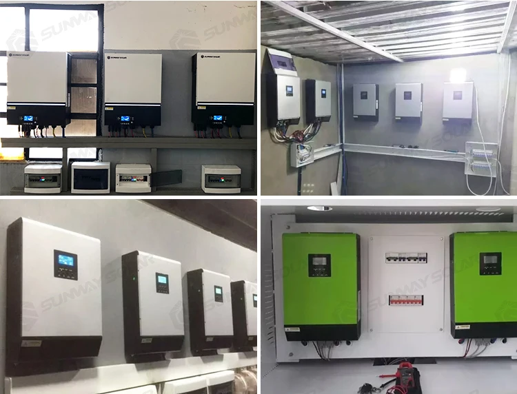 Sunway Solar Inverter 8kw 48v Off Grid Inverter Parallel 8000 Watt Pure ...