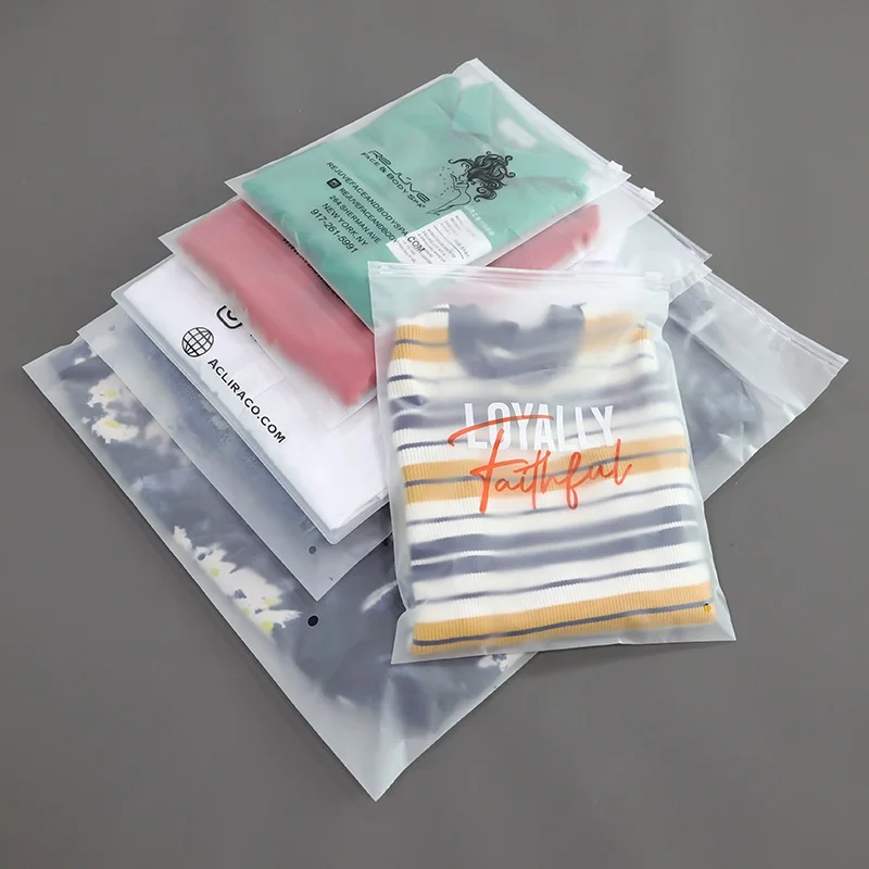 Whole Custom Zip Lock Bags - Ideal for Clothing Packaging