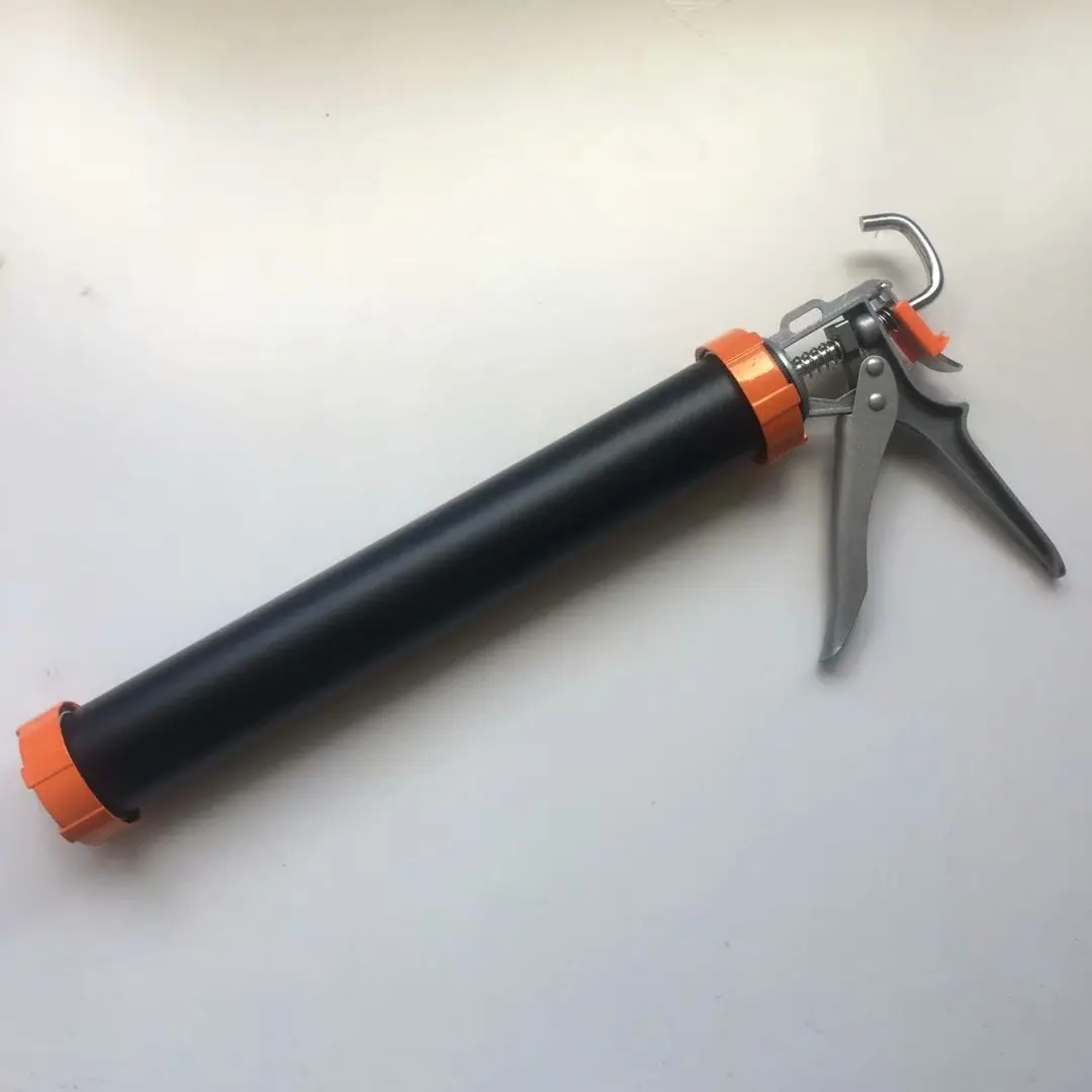 15 Inch Frosted Black 600ml Long Stroke Drip Proof Soft Glue Gun Rotary ...