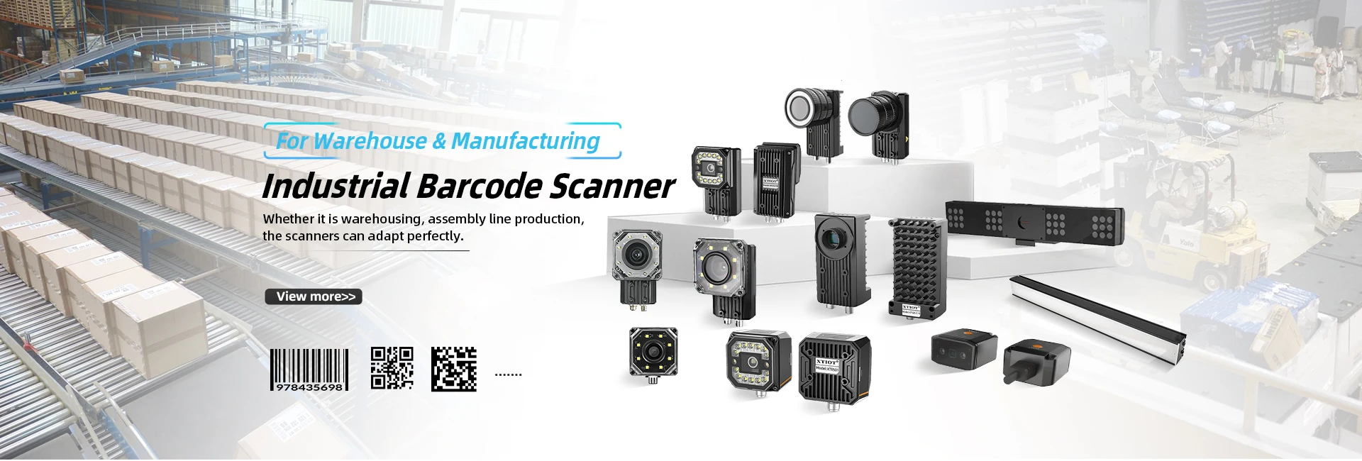 Xt8131a Barcode Scanner For A Production Line - Buy Barcode Scanner For ...