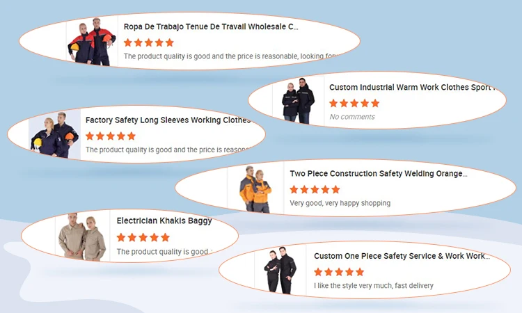 Reflective Work Uniform Factory Safety Long Sleeves Working Clothes ...