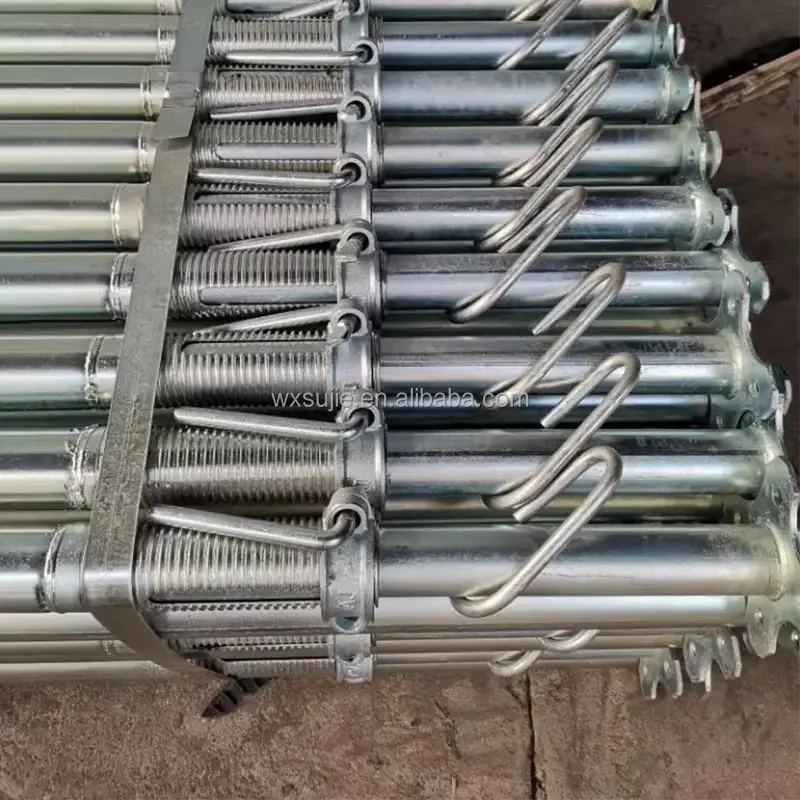 Adjustable Steel Scaffolding Shoring Heavy Duty Galvanized Prop ...