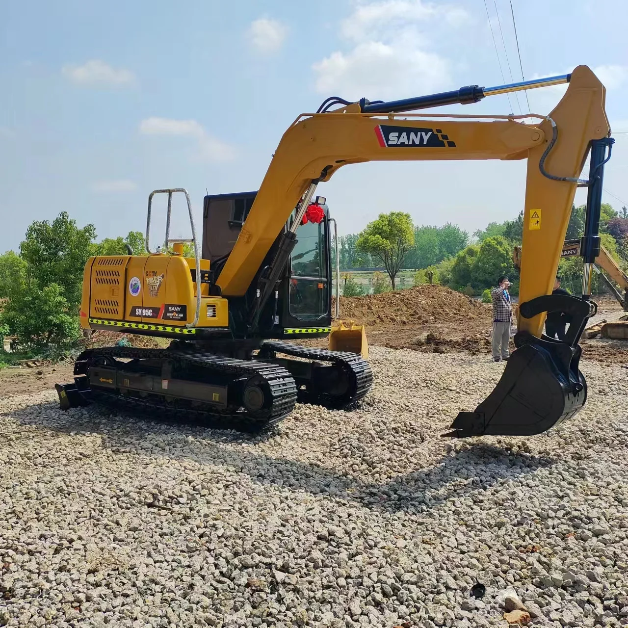 2022 Year Good Condition Less Working Hours Sany Sy95c Used 9 Ton ...