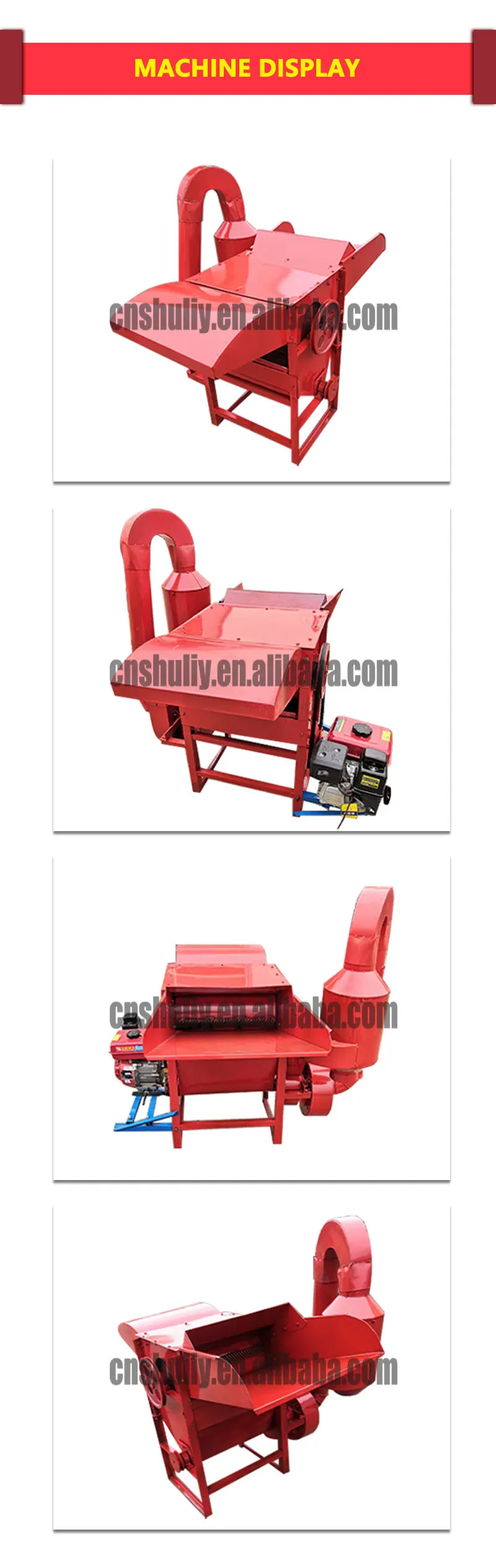 Thresher Machine Rice Tresher Wheat Thresher With Motor - Buy Threshing ...