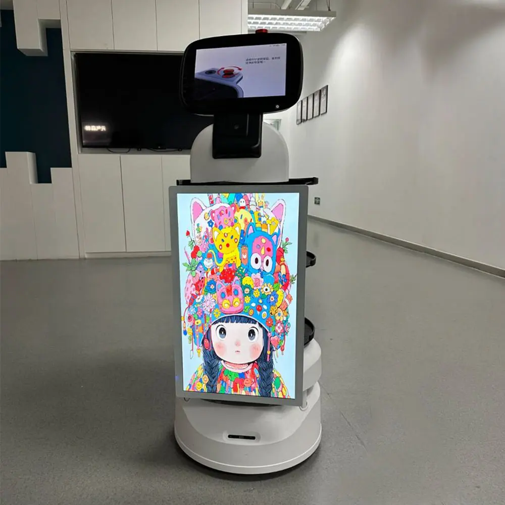 Segway Humanoid Robot Intelligent Thermal Imaging Reception Robot ...