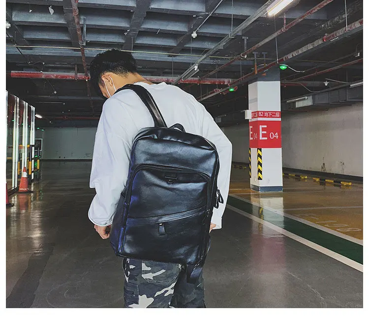 2023 Hot Selling Wholesale Leather Backpacks Vintage Smart Leather ...