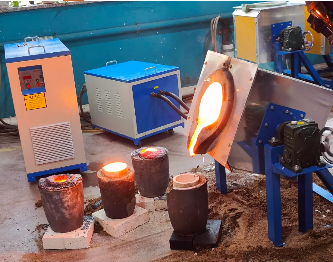 Melting Furnace for 10KG to 70KG - Efficient & Easy to Operate