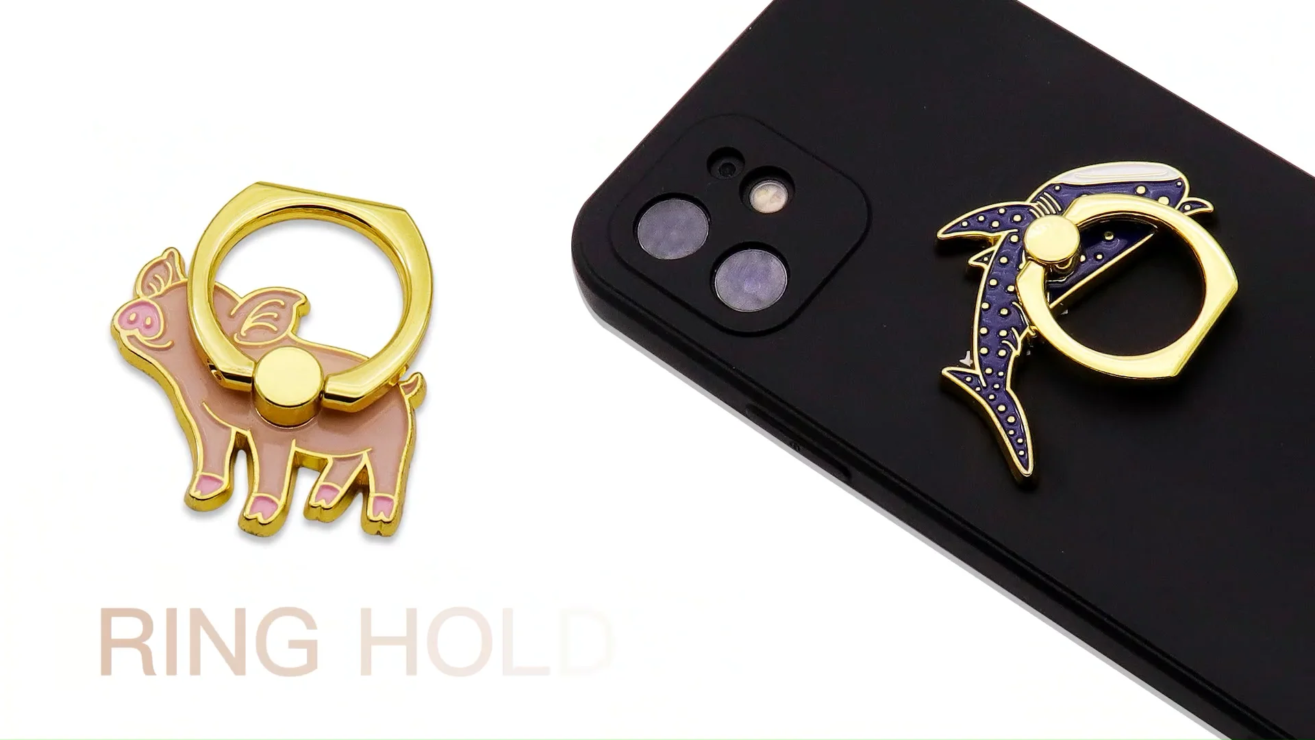 Custom Cute Cell Phone Ring Acrylic Mobile Phone Ring Stand Holder ...