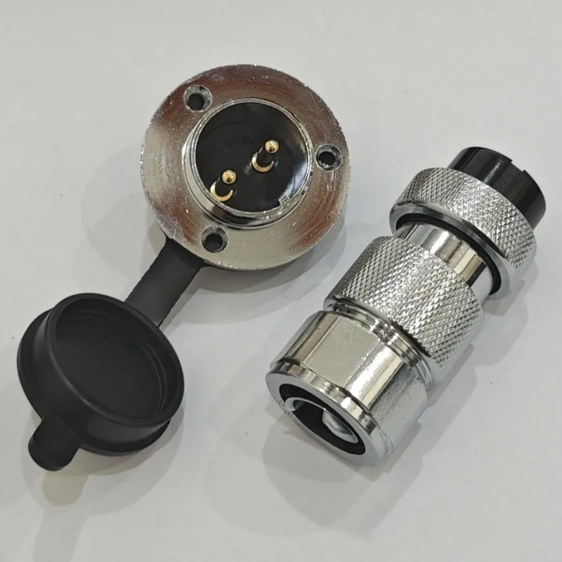 IP55 Waterproof Male Bus Connector GX25 Flange Aviation Plug Socket 2/3 ...