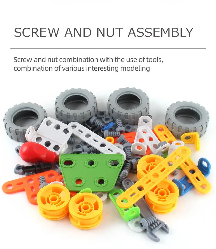 Diy Disassembly And Assembly Toys Set Building Construction Stem Toys ...