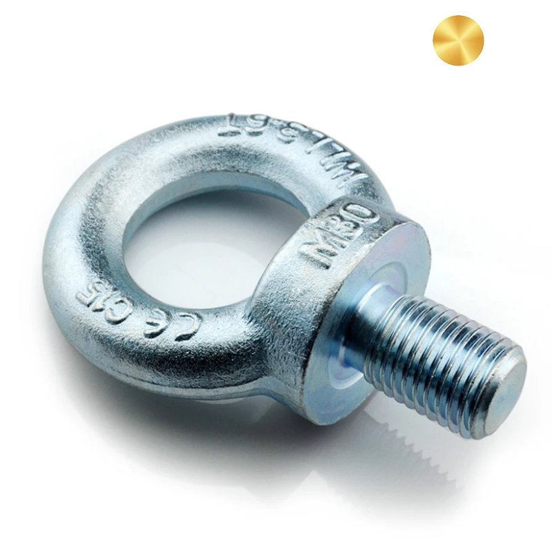 Black Eplated M5 M6 M8 M10 Steel Eye Bolt Screw Ring-pull Eyebolt - Buy ...