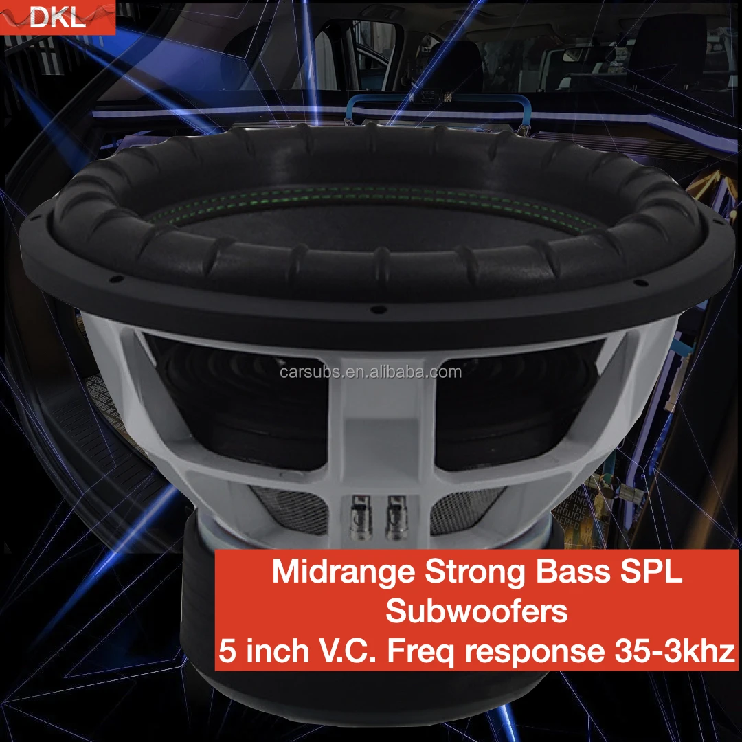 Car SPL Subwoofer Speaker 15 Inch Competition Sub RMS 3000W Strong ...