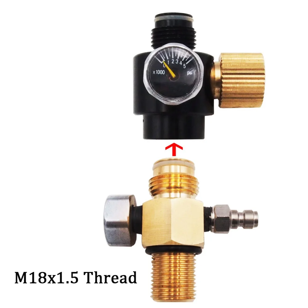 2800psi HPA Tank Pin Valve - Precision Pressure Control