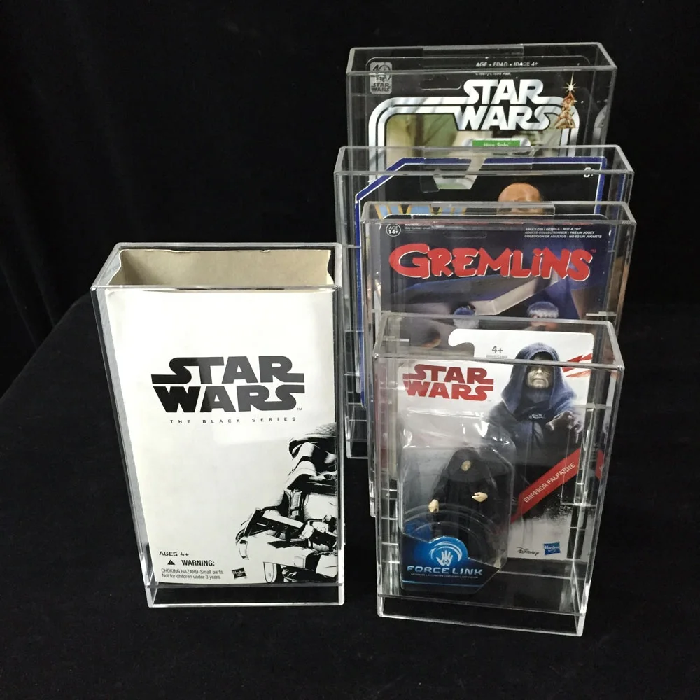 Custom Figurine Display Clear Funko Pop Display Shelf Acrylic Funko Pop ...