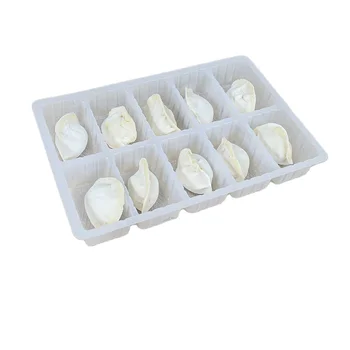 Ks Customized Food Grade Pp Green Disposable Plastic Dumpling Packaging ...