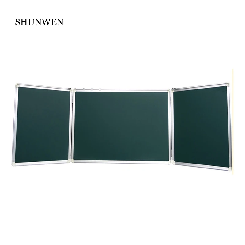 Foldable Whiteboard Magnetic White And Green Cover Board Chalk Board ...
