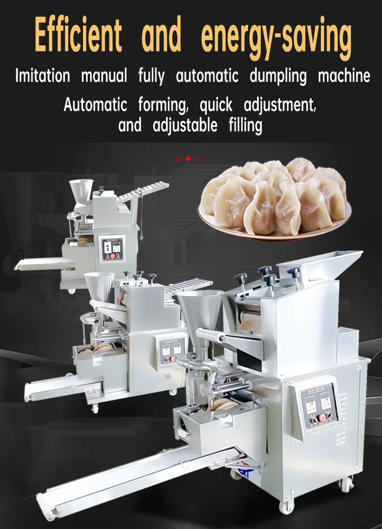 2024 New Fullyautomatic Wrapping Dumpling Making Samosa Folding Machine ...