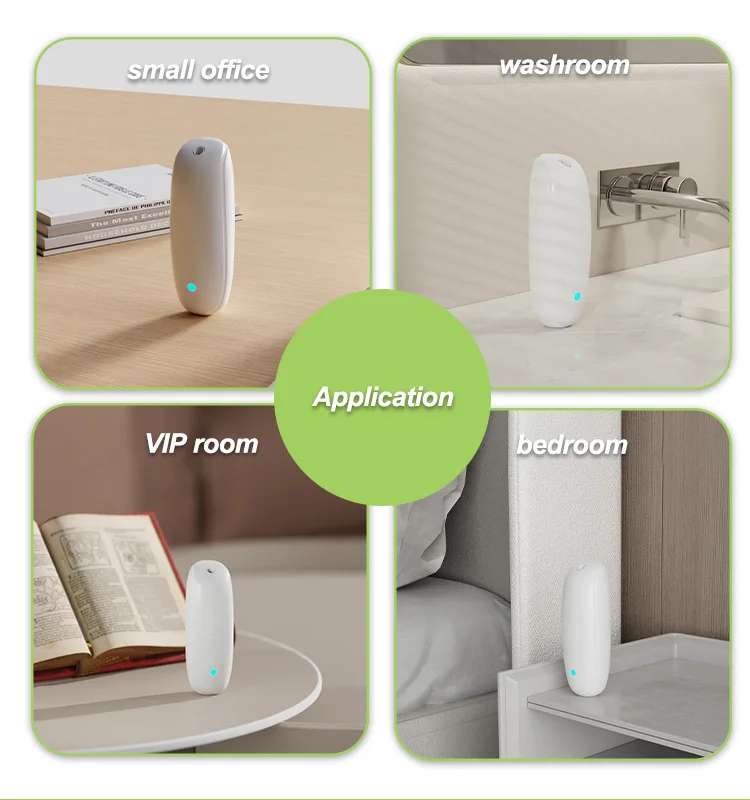 Oem Battery Air Scent Diffuser Machine Mini Ultrasonic Waterless Aroma ...