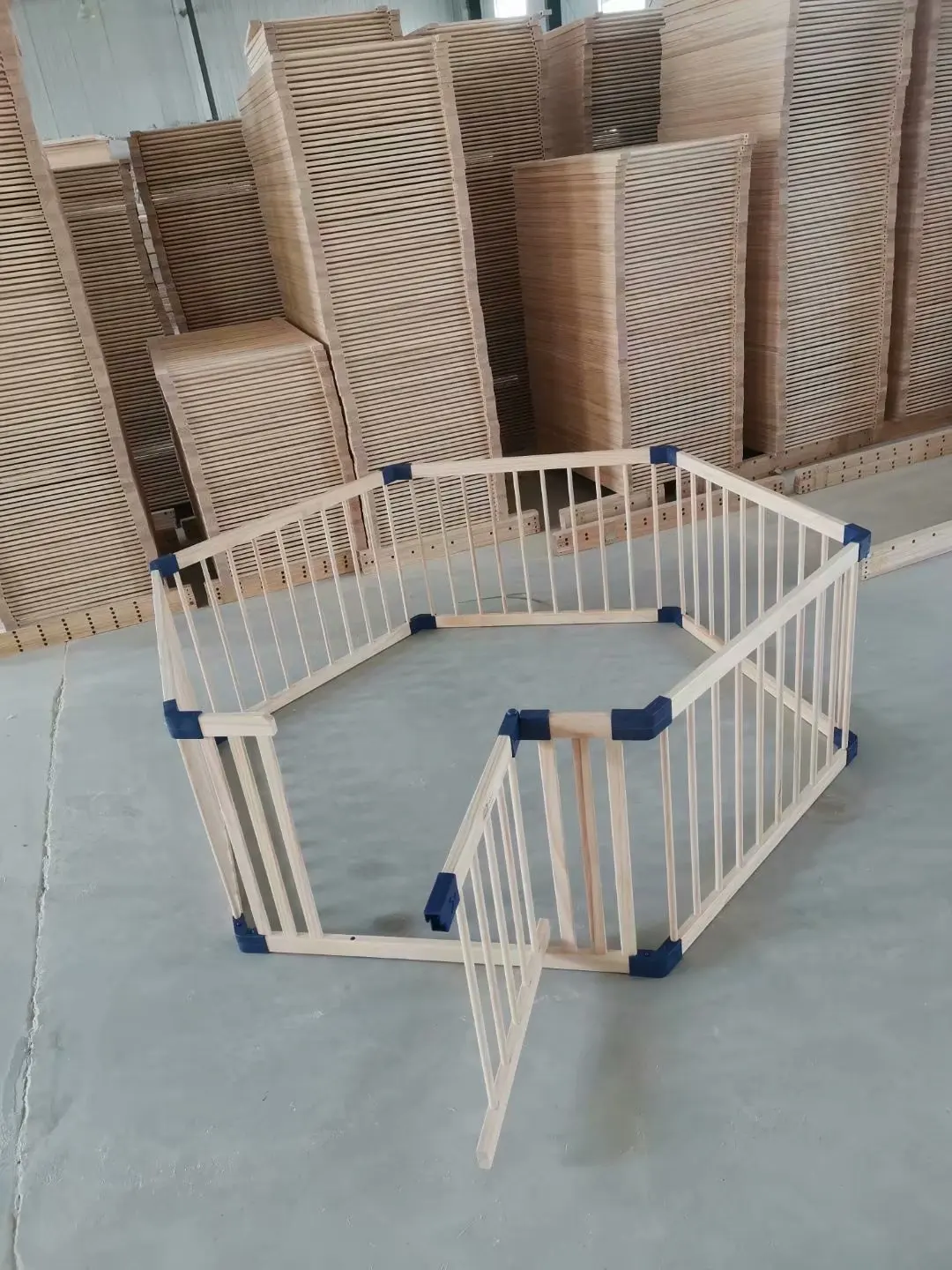 Made In China Hot Selling Wooden Baby Playpensg Babi Playpen Wood ...