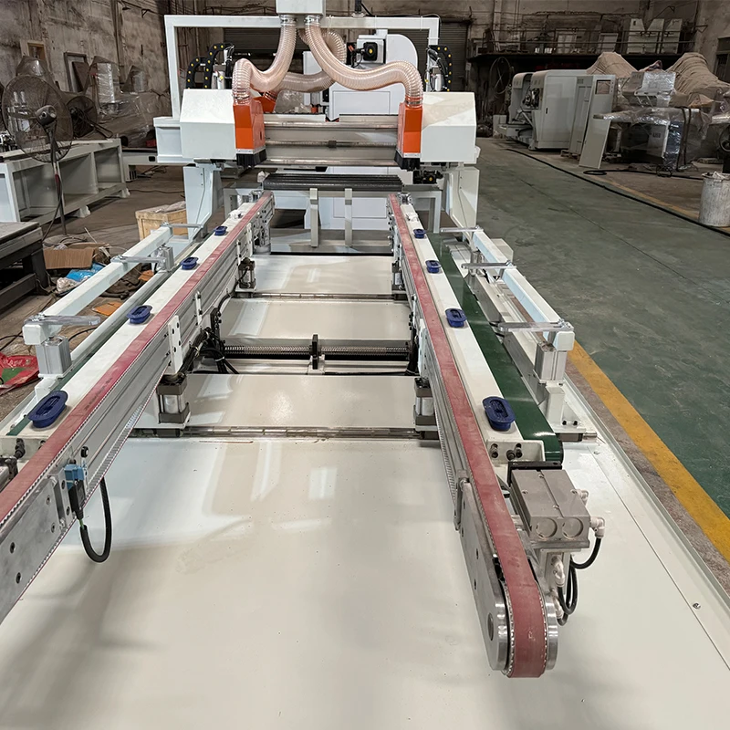Automatic Cnc Wood Panel Door Four Side Edge Saw Machine For Square ...