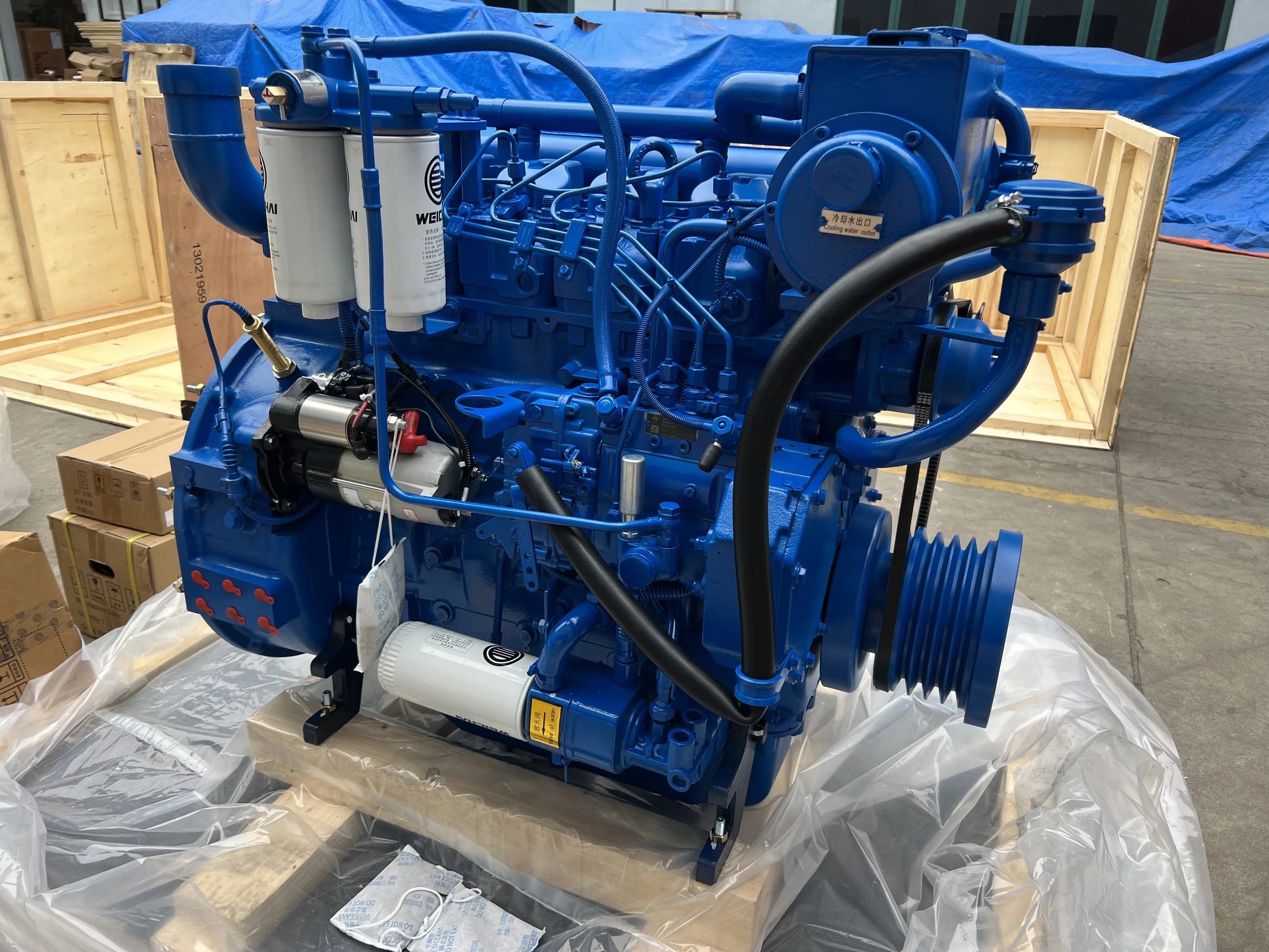 Weichai Wp4c Series 130hp Motor Marine Diesel Engine Wp4c130-21 - Buy ...
