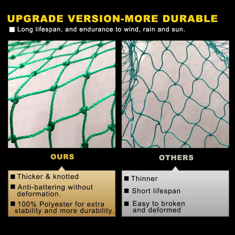 Custom Size Golf Net Cage - Durable & Cheap Practice Option