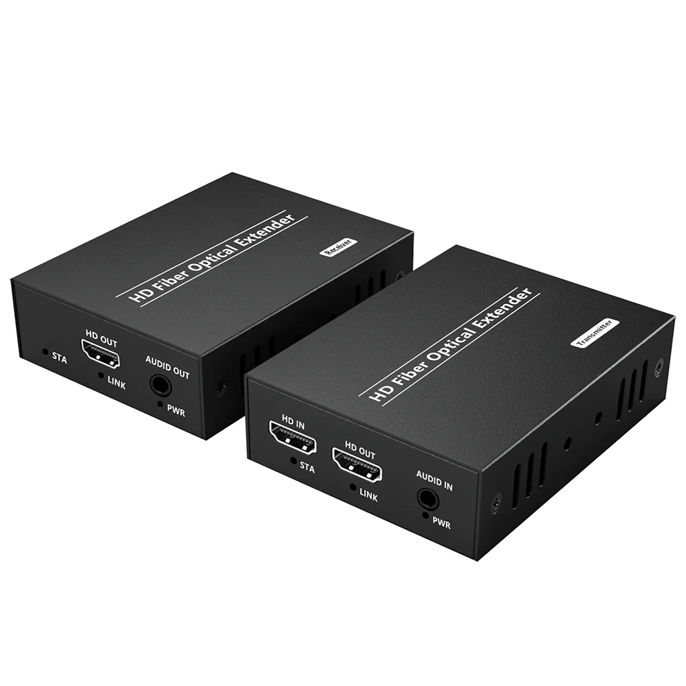 HDMI Extender over Fiber - 20KM Lossless Video Transmission