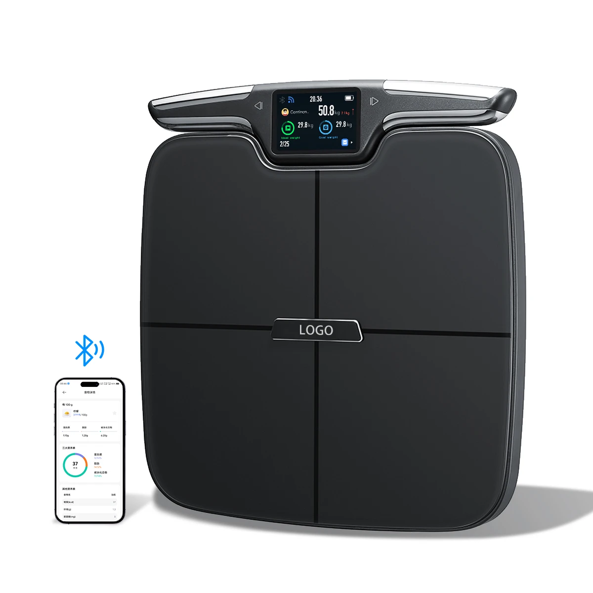 ITO bmi personal smart bathroom scale digital 8 electrodes smart scale ...