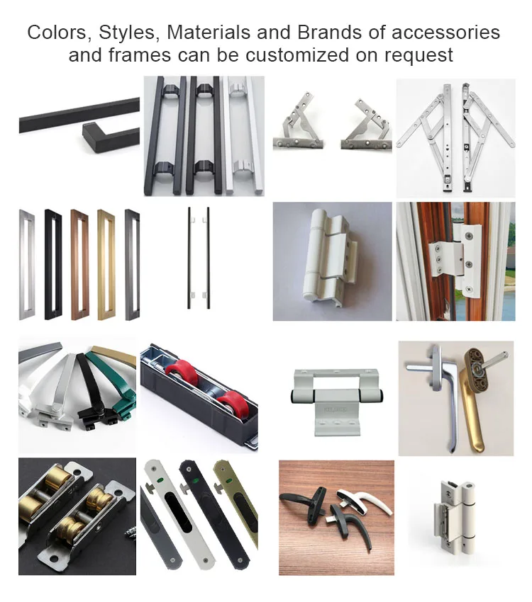 Aluminium Unbreakable Windows - CE Standard & Adjustable