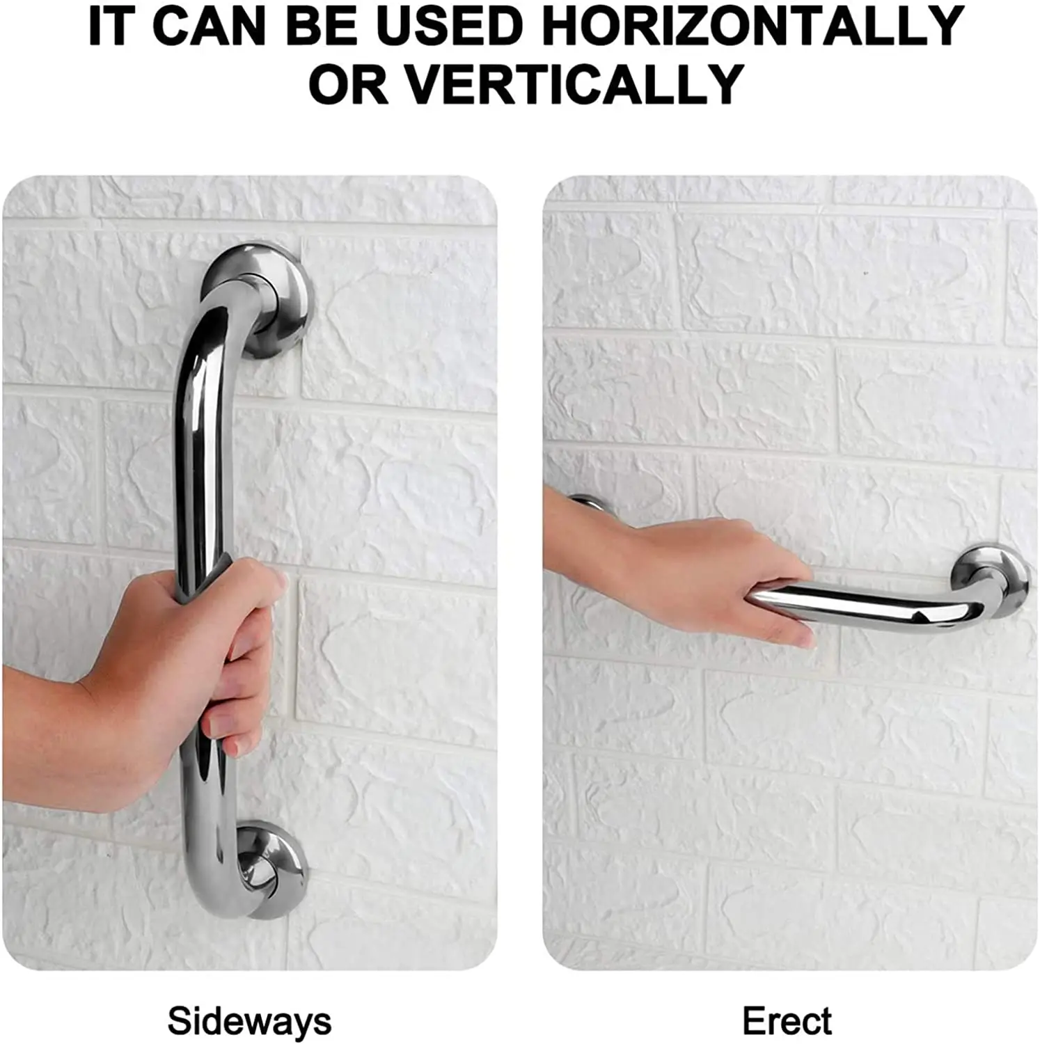New Design 304 Stainless Steel Grab Bars Hotel Public Toilet Bathroom ...