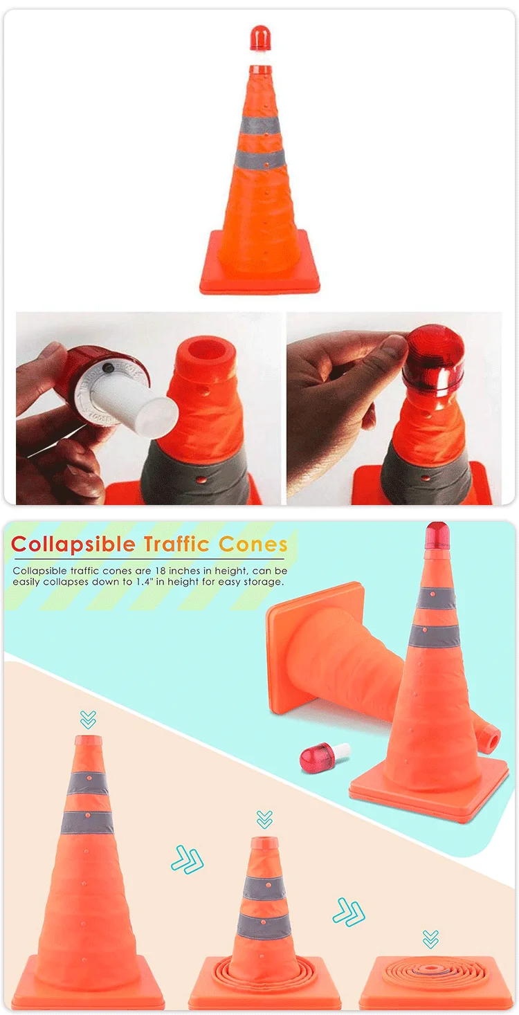 Abiram Wholesale Reflective Collars Car Warning Sign Roadblock ...