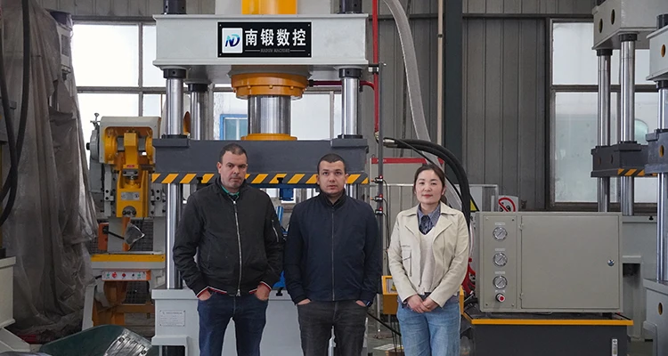 100 Tons H Type Gantry Hydraulic Press for Automobile Chassis Parts ...