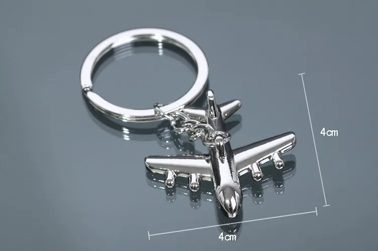 Portachiavi Con Aereo - Classic 3D Model Airplane Keychain