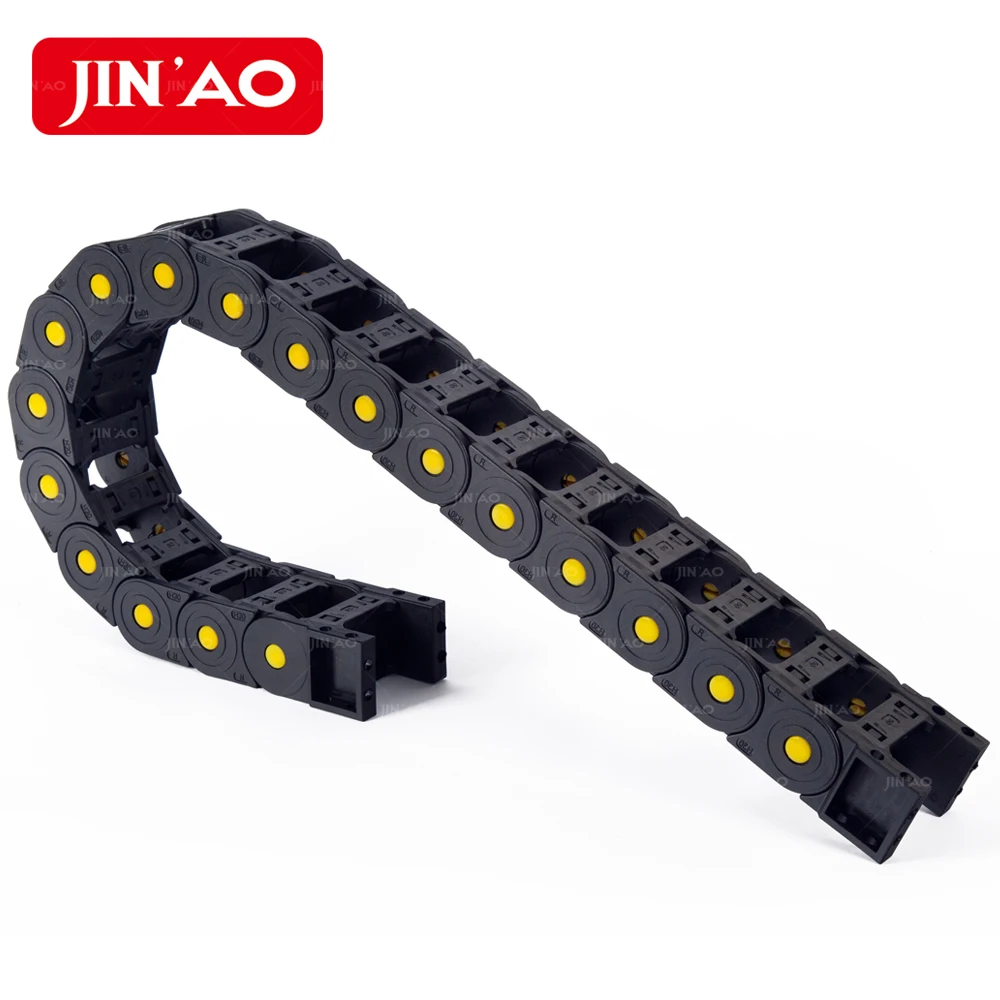 Cnc Machine Cable Tray Flexible Plastic Bridge Nylon Cable Drag Chain ...