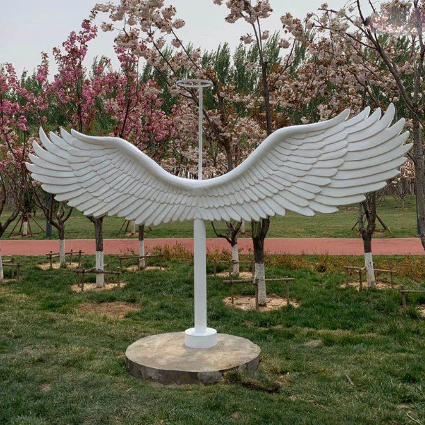 Giant Wholesale White Interactive Angel Wing Props Acrylic butterfly ...