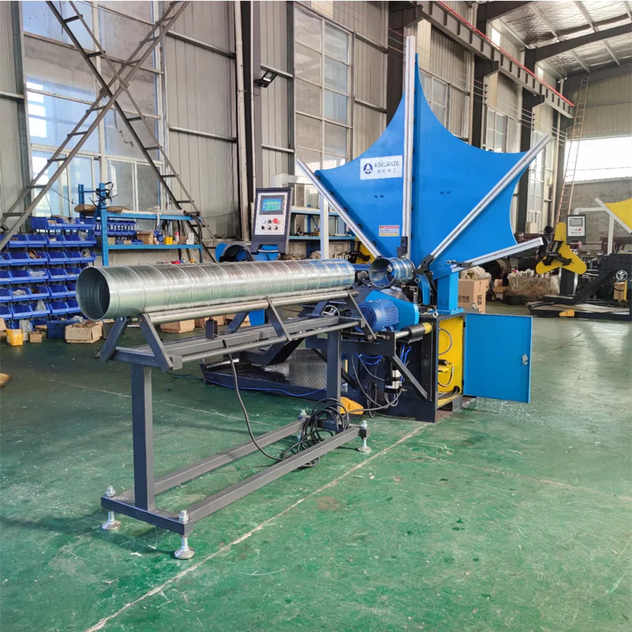 1.2mm Stainless Steel 1.5mm Hvac Spiral Duct Forming Machine Duct Board ...