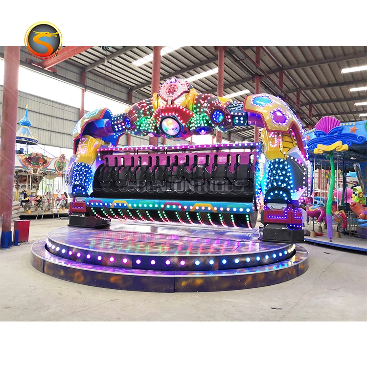 Outdoor Park Ride Combat Amusement Park Robocop Ride Top Spin Ride for ...