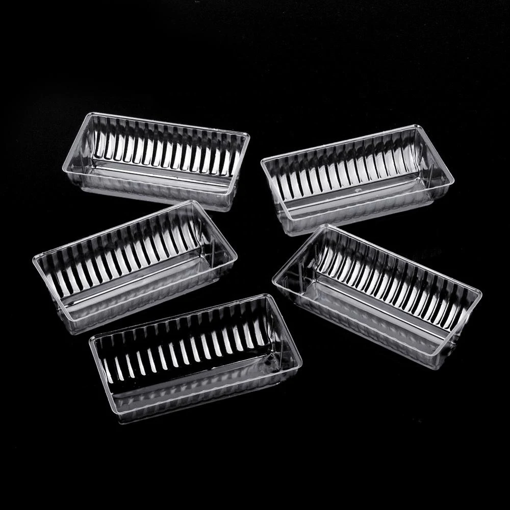 Disposable clear plastic food tray Transparent biscuit container ...