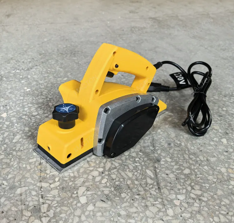 500W Electric Planer - Portable Industrial Wood Planing Machine